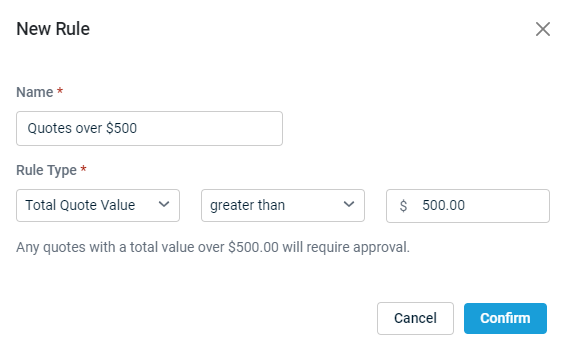 Automated Quote Approvals
